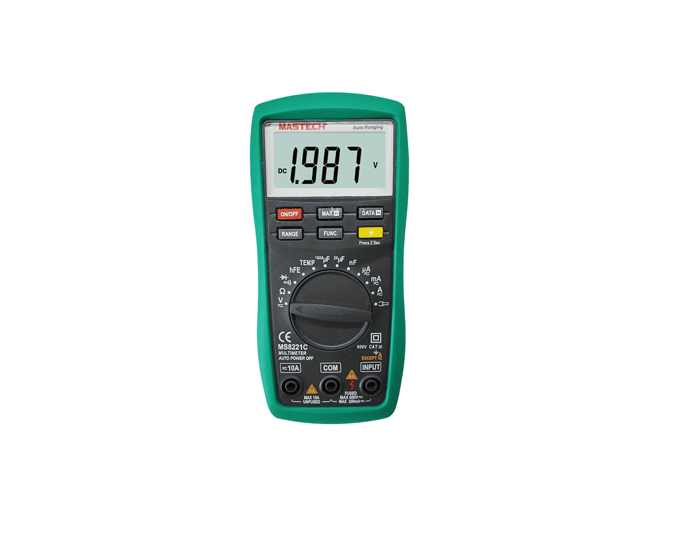 MS8221C Auto Ranging